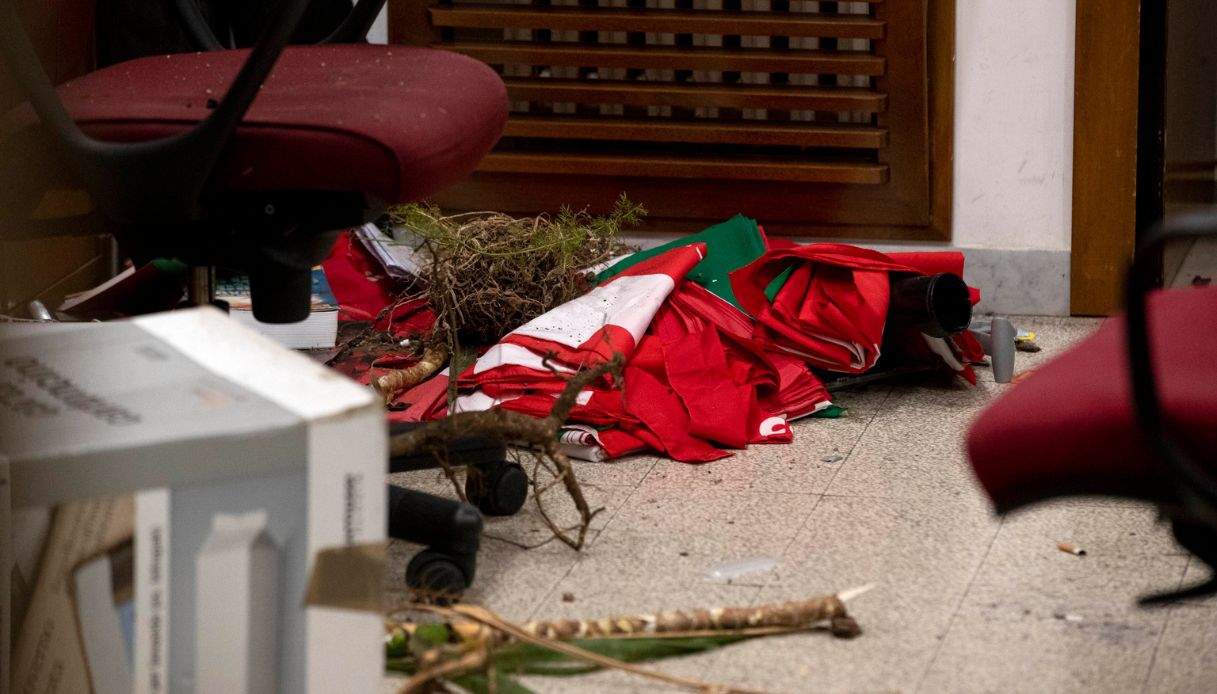 Un anno fa l’assalto neofascista alla Cgil Un anno fa l’assalto neofascista alla Cgil